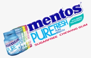 #purefreshchallenge - Mentos - Mentos Pure Fresh Logo - 718x458 PNG Download - PNGkit