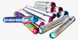 Custom Wrapped Mentos Mints - Mentos - 774x409 PNG Download - PNGkit