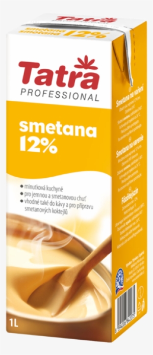 Long Life Cooking Cream 12% 1 L - Tatra - 400x600 PNG Download - PNGkit