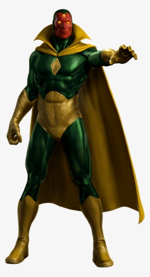 Marvel Vision Clipart - Vision In Avengers Cartoons - 400x601 PNG ...