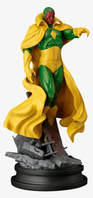 Marvel Comics Fine Art Statue 1/6 Vision 41 Cm - 600x600 PNG Download ...