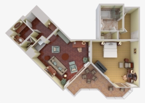 View 3d Floor Plans - Floor Top View Png - 1024x768 PNG Download - PNGkit