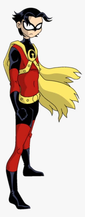 Tim Drake Stand Serious - Cartoon - 212x567 PNG Download - PNGkit