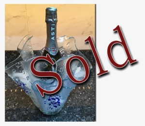 Sold Blue Ice Bucket - Signage - 2000x1500 PNG Download - PNGkit