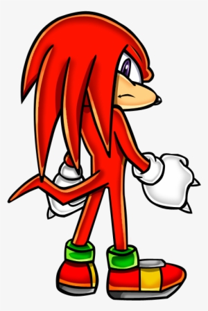 Knuckles Glide Png Banner Freeuse - Knuckles The Echidna Punching ...