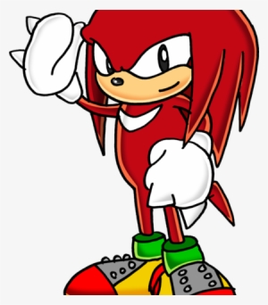 Knuckles Glide Png Banner Freeuse - Knuckles The Echidna Punching ...