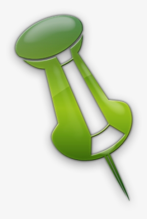 Thumb Tack Clipart Silver - Thumbtack Green Transparent Background ...