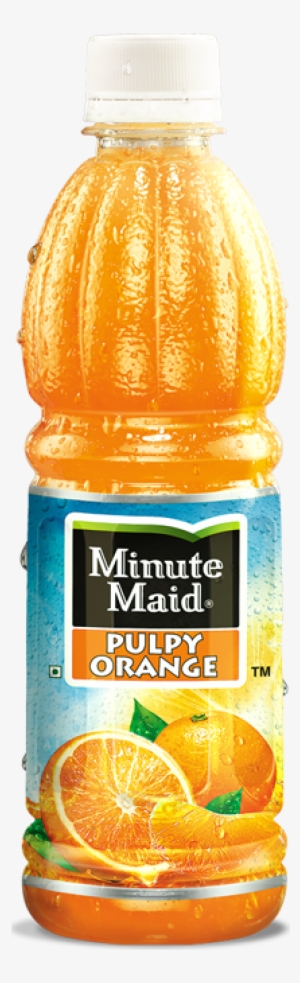 Minute Maid Pulpy Orange - 346x1023 PNG Download - PNGkit