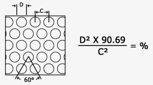 Round 60° Staggered Center - Formula - 1320x743 PNG Download - PNGkit