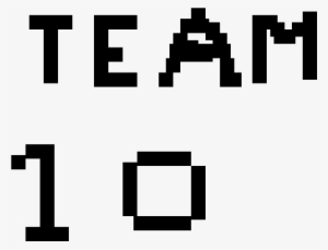 Team 10 Logo By Kreedin - Monochrome - 1200x1200 PNG Download - PNGkit