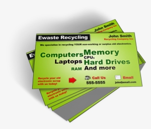 Ewaste Business Card Package - E Scrap Visiting Card - 500x429 PNG ...
