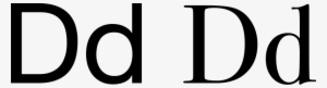 Latin Alphabet Dd - Alphabet Dd - 800x217 PNG Download - PNGkit