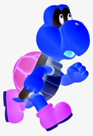 Purple Koopa Troopa - Negative Banana Bro Fantendo - 1039x1526 PNG ...