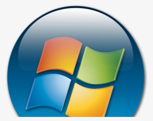 Vblack - Windows 7 Start Button Black - 218x654 PNG Download - PNGkit