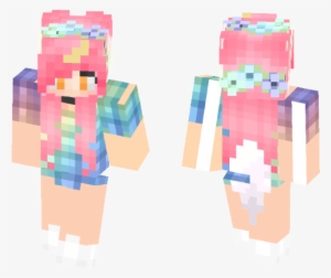 Kawaii Minecraft Skins - Illustration - 584x497 PNG Download - PNGkit
