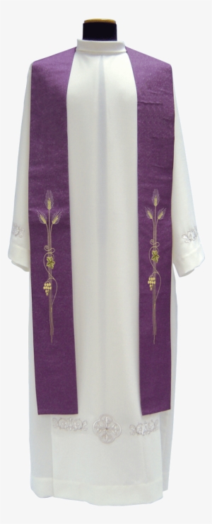 Stole With Spikes And Grapevine Motifs - Stole - 1200x1150 PNG Download ...