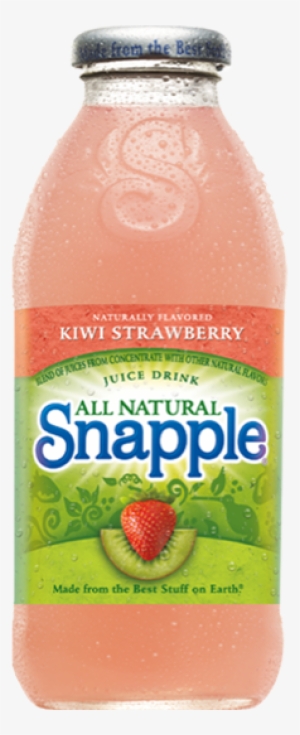 Snapple Kiwi Strawberry 16oz - 234x551 PNG Download - PNGkit