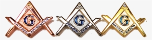 Entered Apprentice Fellow Craft Master Mason Pins - Freemasonry ...