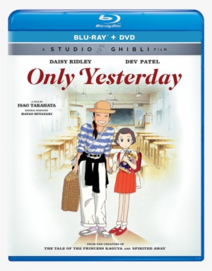 Only Yesterday (blu Ray/dvd) - 430x599 PNG Download - PNGkit