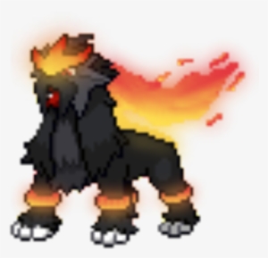 Coal Entei - Entei Sprite - 420x420 PNG Download - PNGkit