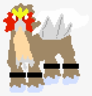 Entei Sprite By Itsowl - Companion Dog - 770x730 PNG Download - PNGkit