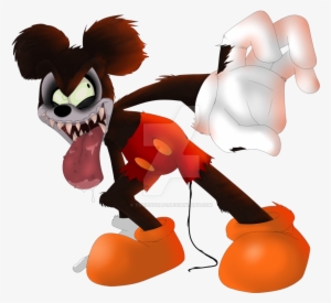 Runaway Brain Mickey Mouse By Toxicsoul - Drawing - 1024x819 PNG ...