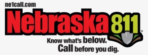 Nebraska 811 Logo - Nebraska Call Before You Dig - 2612x977 PNG ...