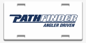 Aluminum License Plate - Pathfinder Boats - 600x600 PNG Download - PNGkit