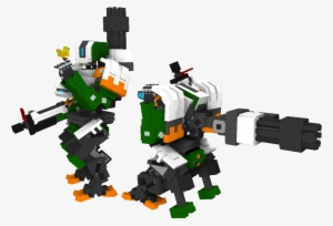 Ivst2rl - Mine Imator Overwatch Rigs - 2048x1152 PNG Download - PNGkit