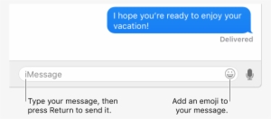 A Conversation In The Messages Window, With The Text - Window - 931x415 ...