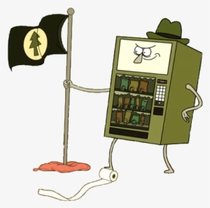 Gene-0 - Regular Show Rival Park - 539x477 PNG Download - PNGkit