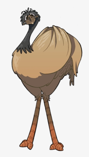 Emu - Monsters, Inc. - 350x500 PNG Download - PNGkit