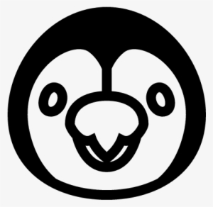 Penguin Face Front Vector - Penguin Face Vector Png - 400x400 PNG ...