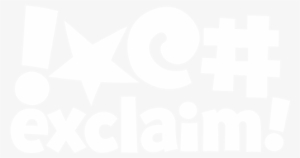 Exclaim Logo Solid Stacked Copy-small - Exclaim Magazine - 500x500 PNG ...