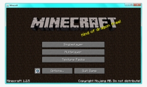 5] Classic Minecraft Main Menu Background - Minecraft Alpha Main Menu ...