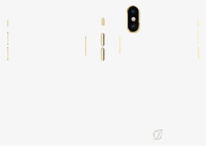 24k Gold Iphone Xs Buttons Camera - Smartphone - 1063x886 PNG Download ...