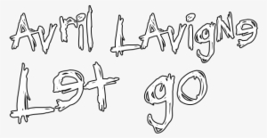 Mundo Do Photoscape - Avril Lavigne Let Go Logo Png - 638x315 PNG ...