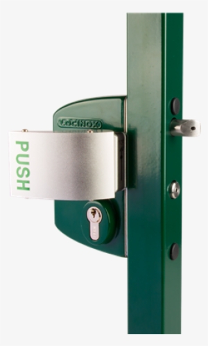 Surface Mounted Anti-panic Gate Lock - Serratura A Spinta - 389x400 PNG ...