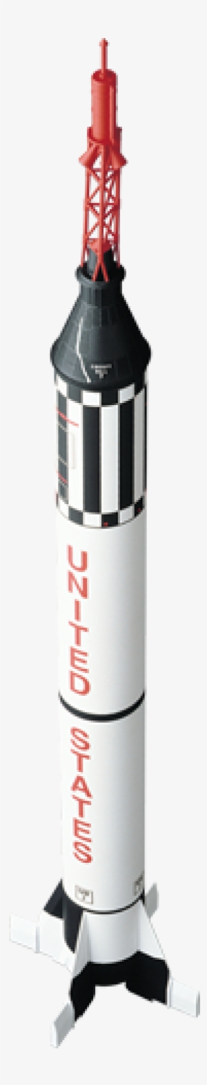 001921 - Mercury Redstone - Mercury Redstone Model Rocket - 500x500 PNG ...