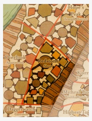 Redstone - Sharn - District - - - Redstone - Sharn Map - 364x479 PNG ...