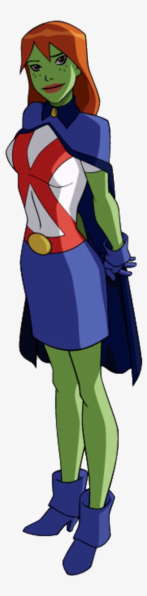 Miss Martian Model - Miss Marte Justiça Jovem - 311x709 PNG Download ...