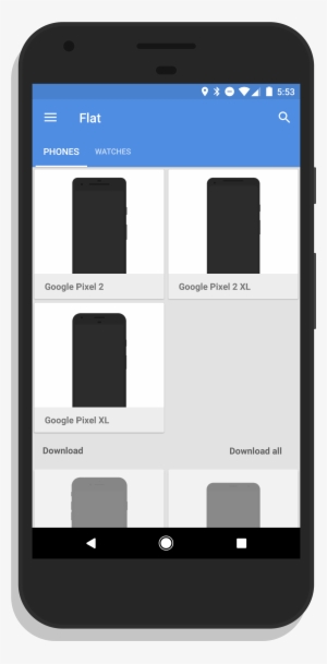 Mobile Phone - Mobile Phone Frame Download - 300x600 PNG Download - PNGkit