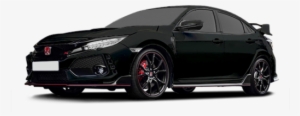 2017 Honda Civic Type R - Honda Civic Black 2017 - 600x373 PNG Download ...