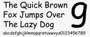 A Full Alphabet For Comic Sans - Comic Sans - 896x384 PNG Download - PNGkit