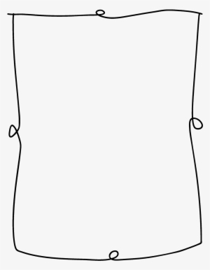 Chalkboard - Doodles Frame Png - 1237x1600 PNG Download - PNGkit