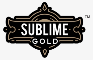 Sublime Gold - Sublime Canna Logo - 1000x655 PNG Download - PNGkit