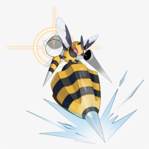 Mega Beedrill - Pokemon Mega Beedrill-ex Collection Box - 400x480 PNG ...