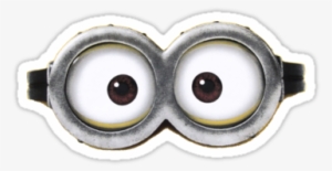 Minion Eyes Printable - 375x360 PNG Download - PNGkit
