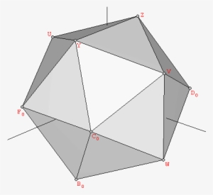 Icosahedron Construction Through Golden Rectangles - 3d Golden Ratio - 528x564 PNG Download - PNGkit
