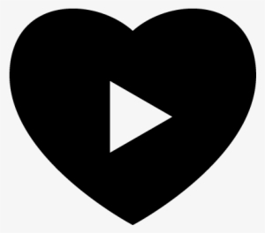 Heart Play Button Vector - Play Button Heart - 400x400 PNG Download ...